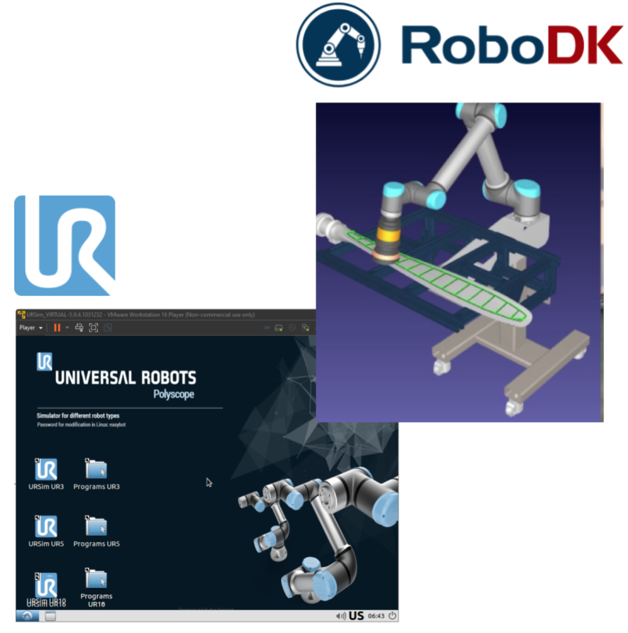 RoboDK#URSimと接続して連携してみよう