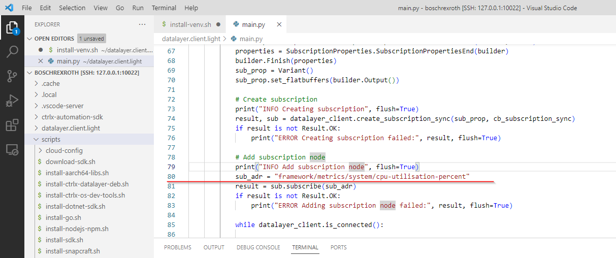 ctrlX#Let's use ctrlX SDK with Python 01
