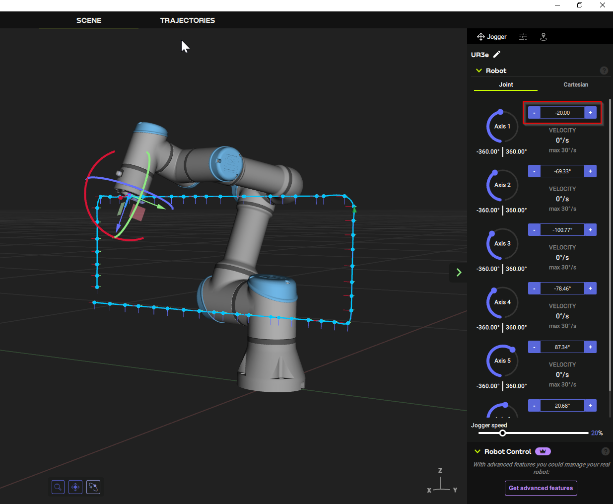 FuzzyStudio#Part02_Let's use Scene Panel to operate your robot