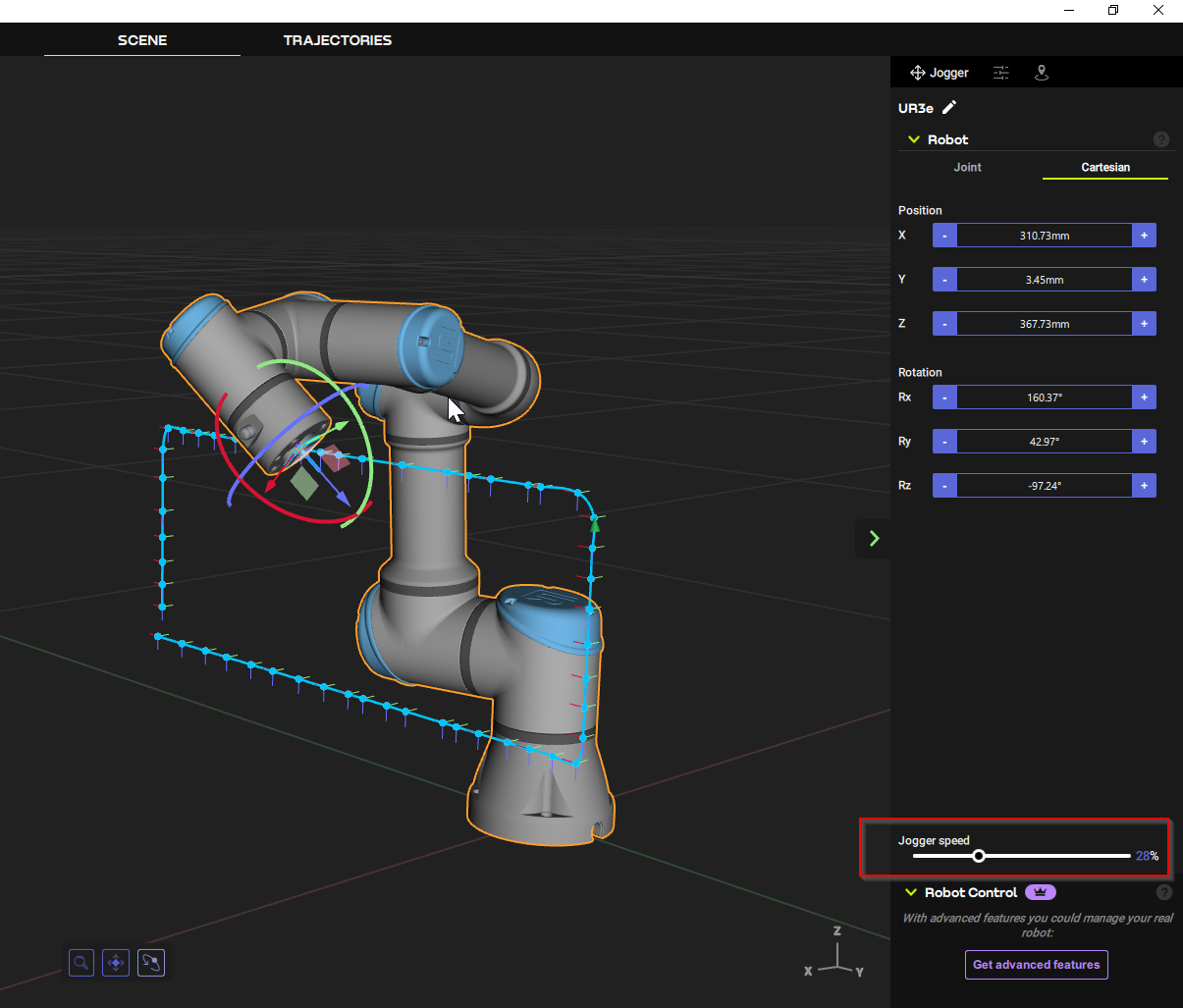 FuzzyStudio#Part02_Let's use Scene Panel to operate your robot