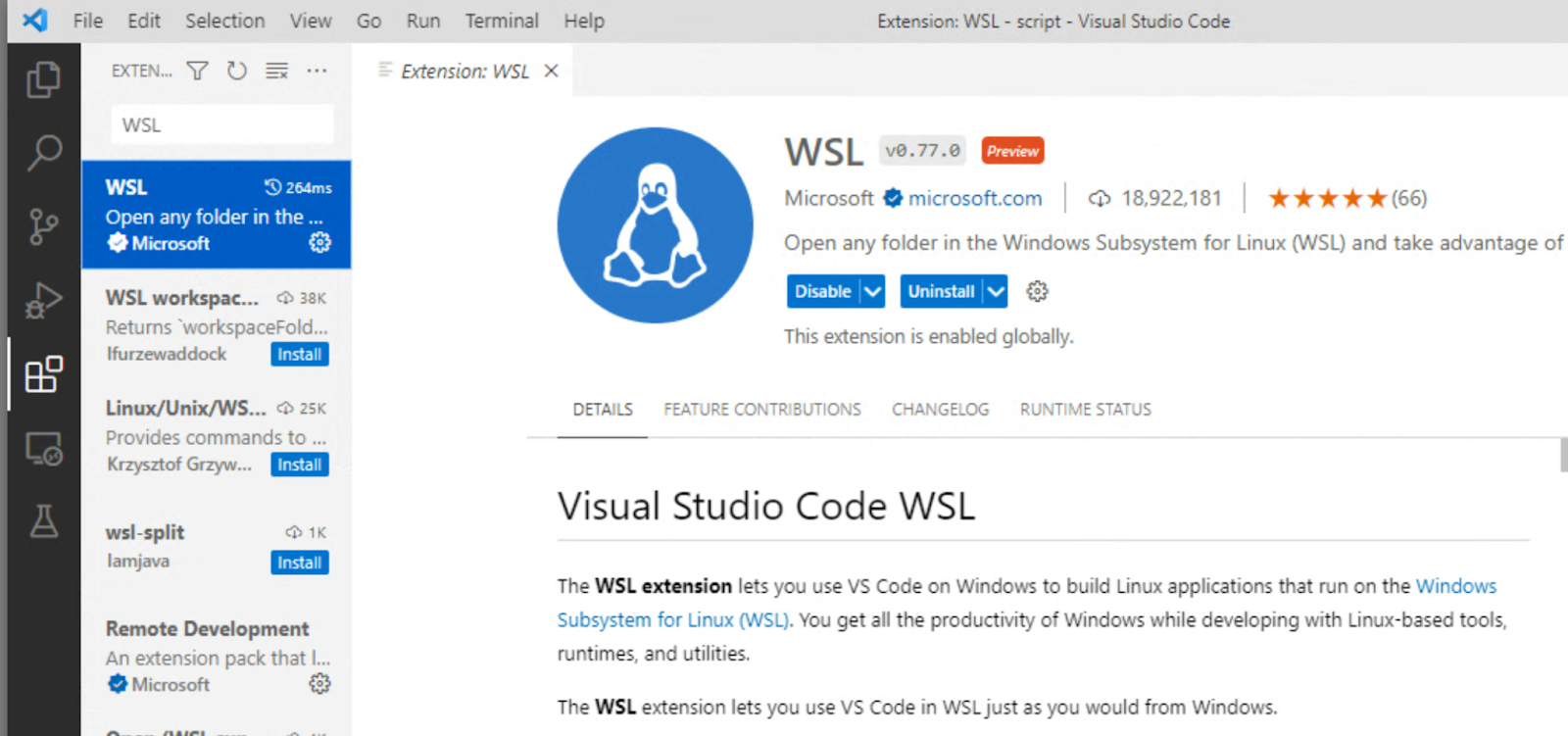 Linux#Build the WSL Environment with VSCODE